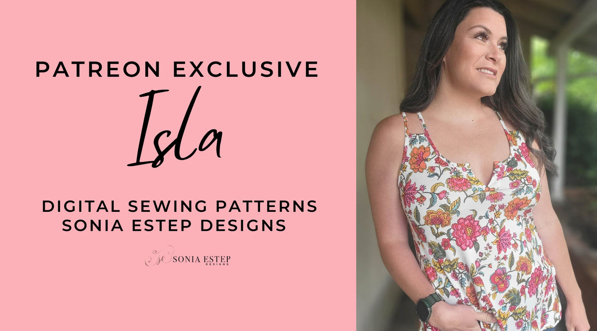 July's Exclusive Pattern – Sonia Estep Designs