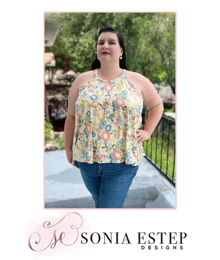 How to Finish a Knit T-Shirt Neckline with Knit Binding – Sonia Estep ...